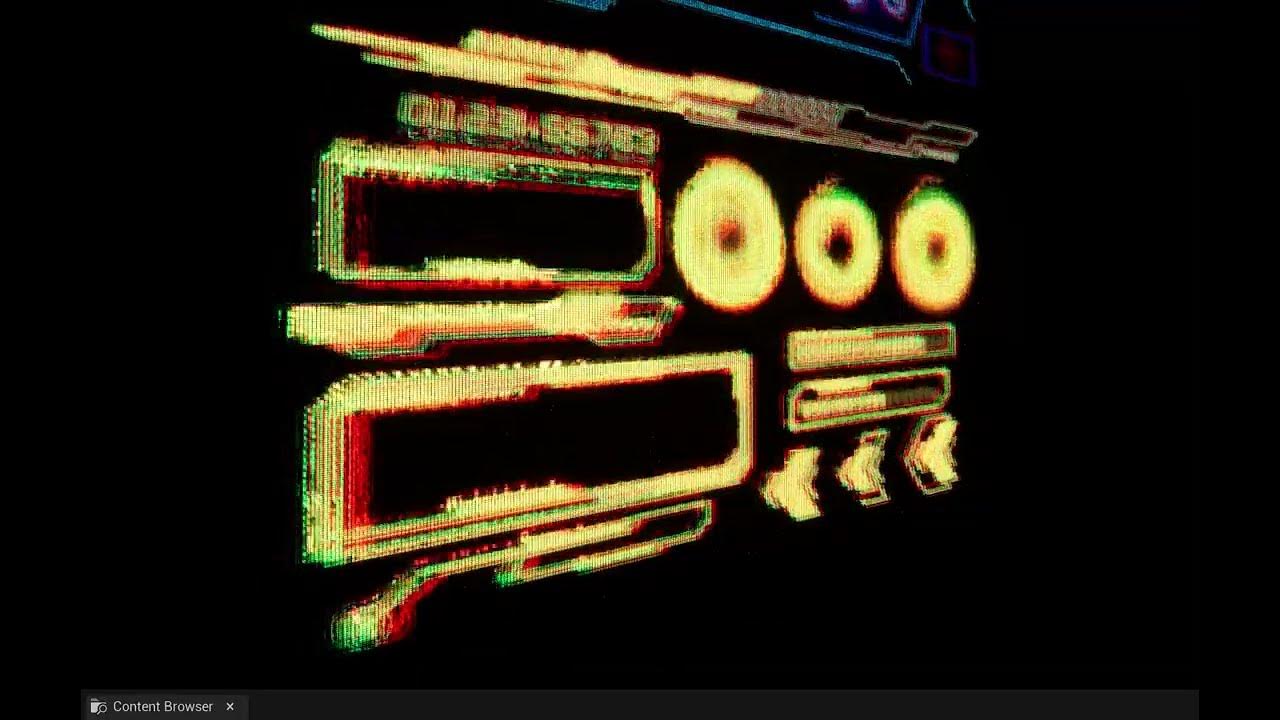 Glitch material in Unreal Engine 5 - YouTube