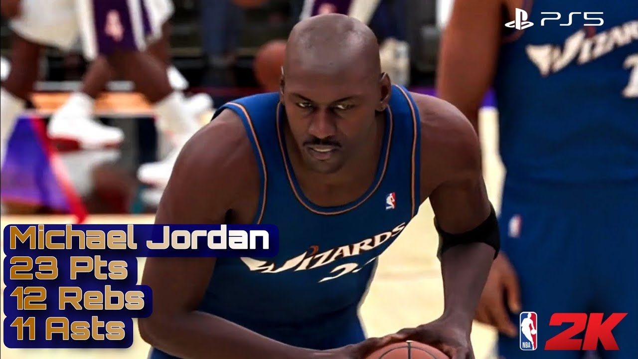 NBA 2K - MJ Triple Double Highlights (23 PTS, 12 REB & 11 AST) vs ...