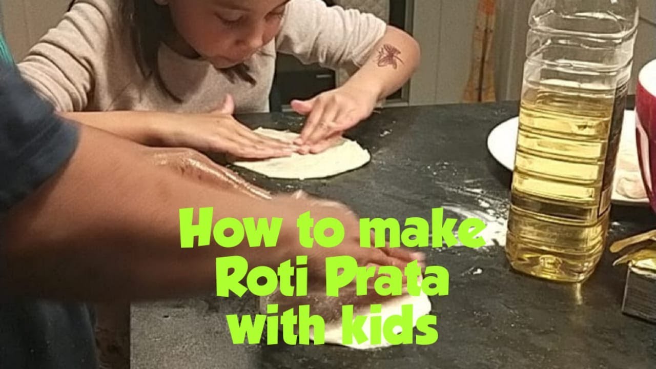 How to make Roti Prata with kids | SG Van Life | Nomads for 2 years ...