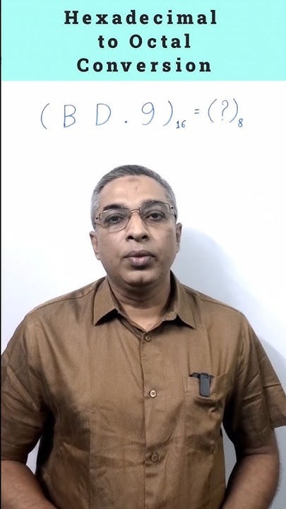 HSC ICT: Hexadecimal to Octal Conversion | Bangla Tutorial - YouTube