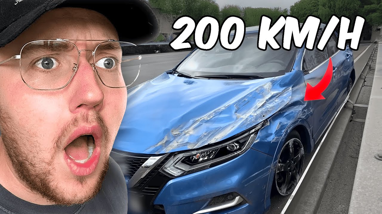 UNFALL MIT 200 KM/H | German Dashcam Reaktion - YouTube