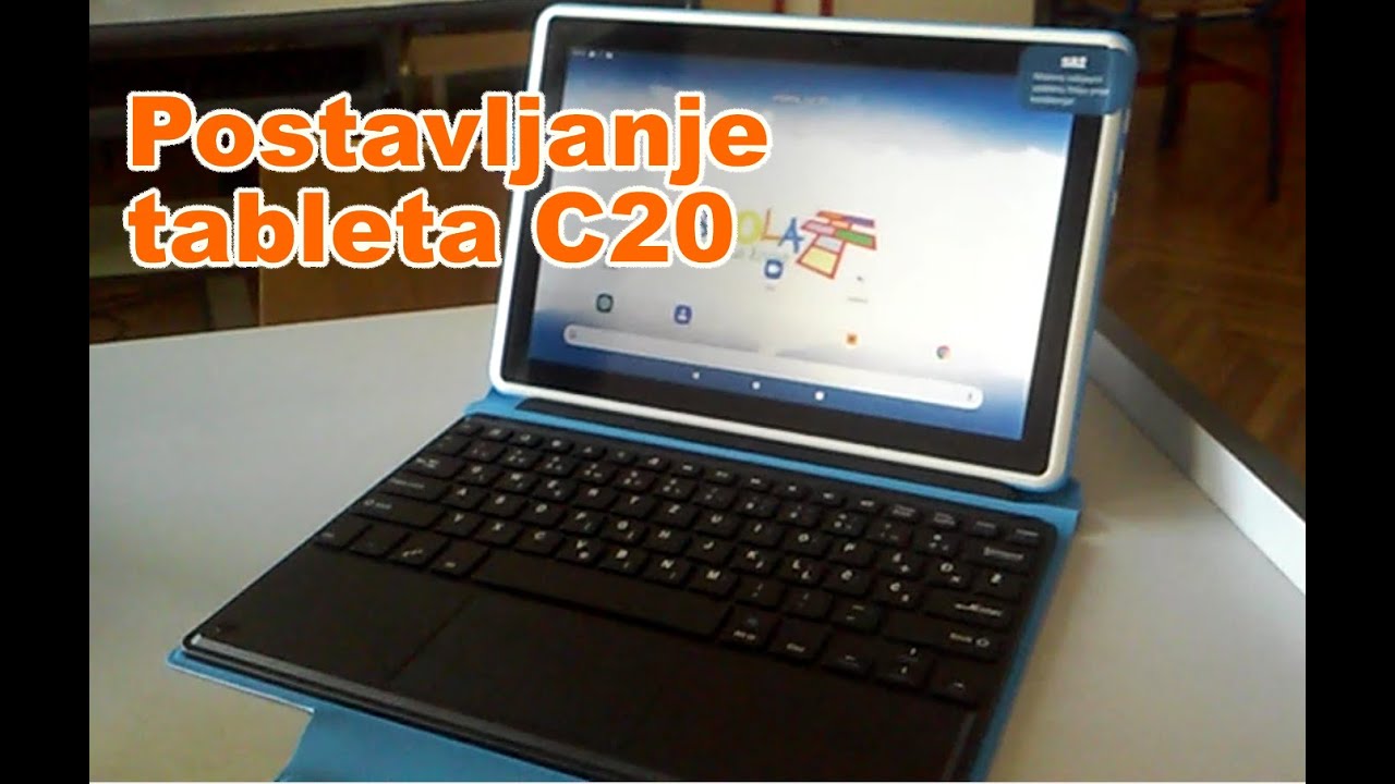 Postavljanje tableta C20 u MDM sustav - YouTube