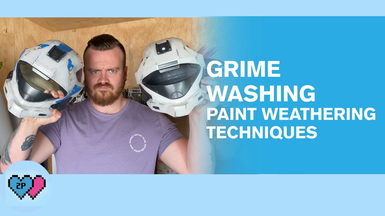 Grime Washing - Paint weathering techniques - YouTube