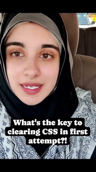 What will make you clear CSS in first attempt? #css2024 #cssaspirants #css2024 - YouTube