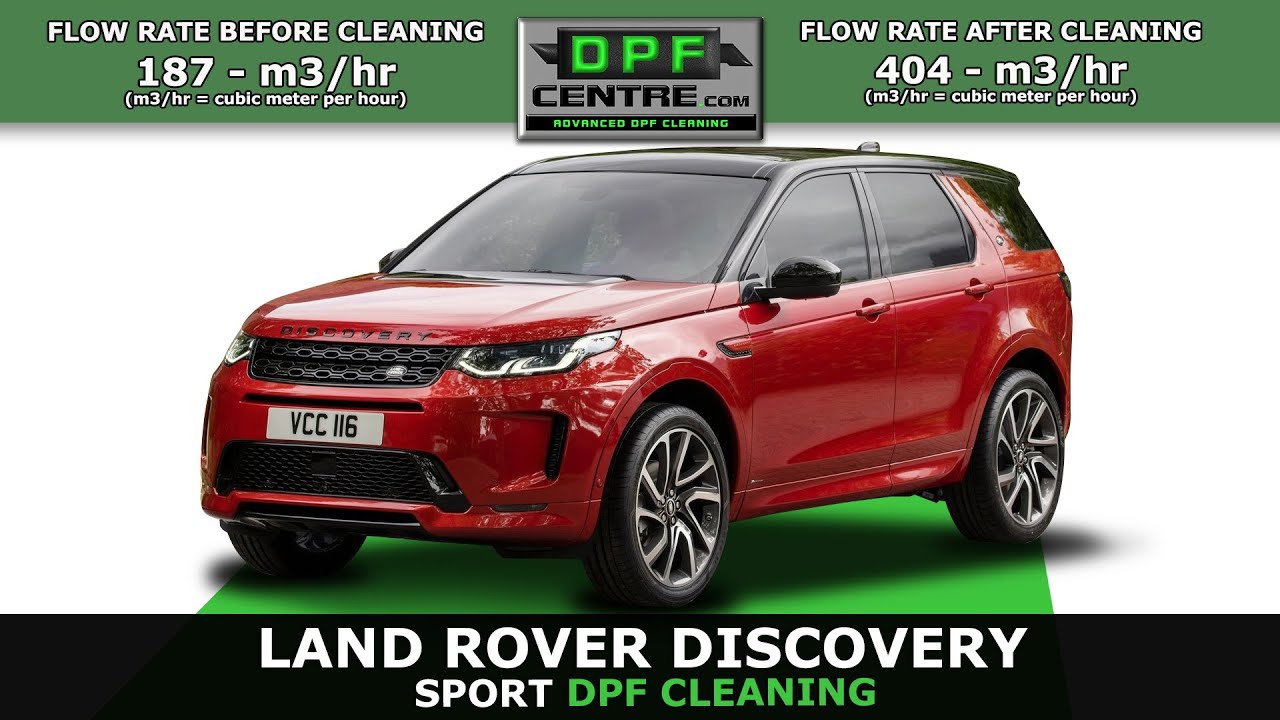 Land Rover Discovery DPF Cleaning - YouTube
