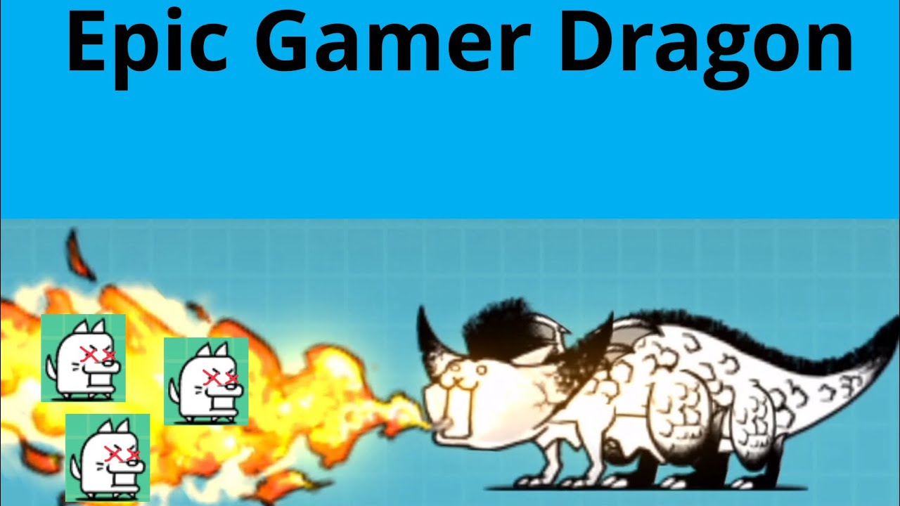 Battle Cats! Manic King Dragon! - YouTube
