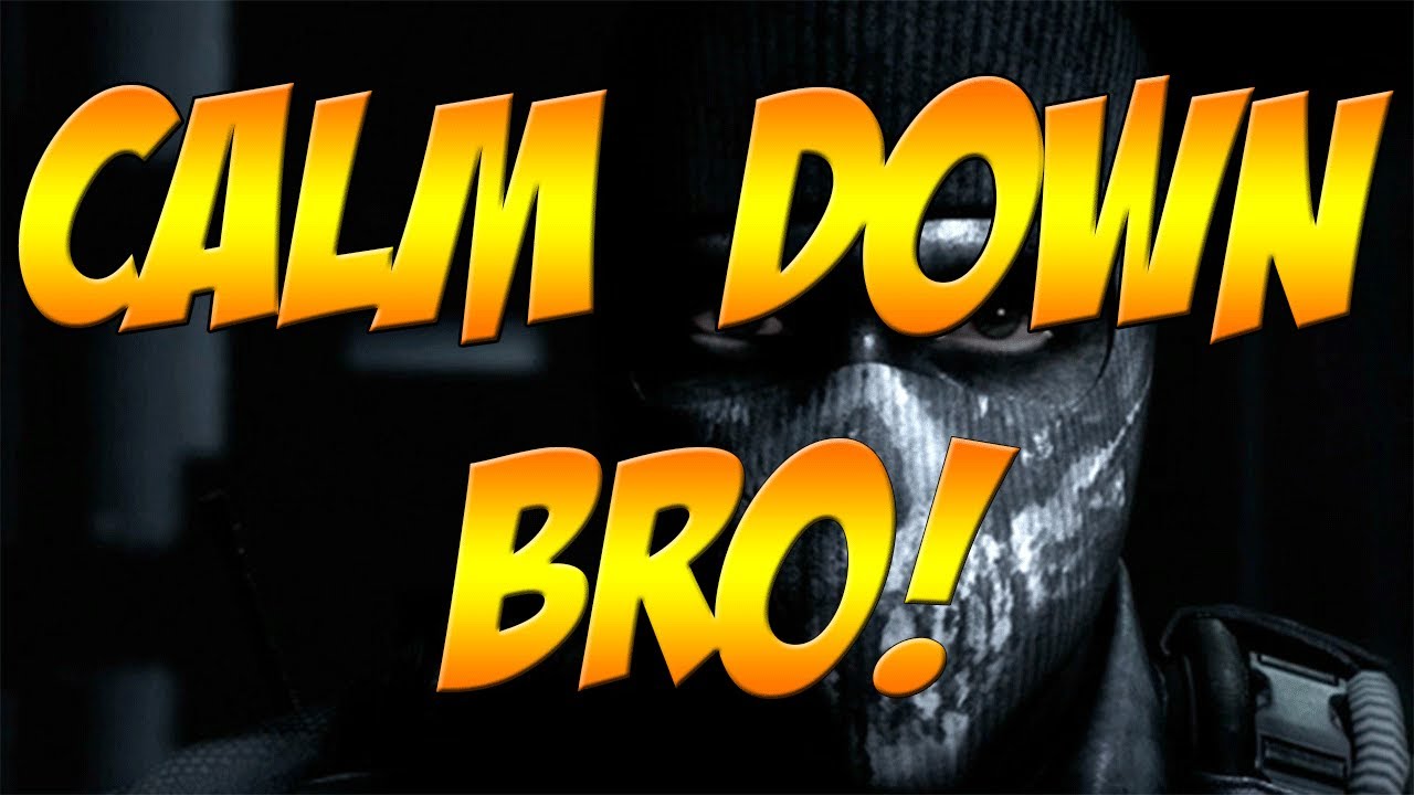 CALM DOWN BRO! (Trolling Some Guy, Super Funny!) - YouTube