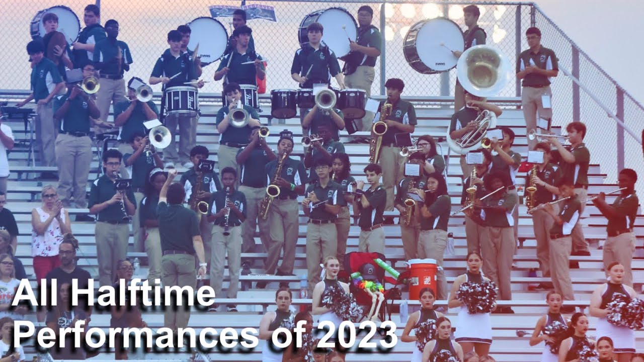 Archbishop Shaw Band - All Halftime Performances of 2023 - YouTube