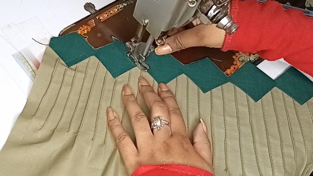 Paisa Vasool very nice easy pattern sleeves design - YouTube