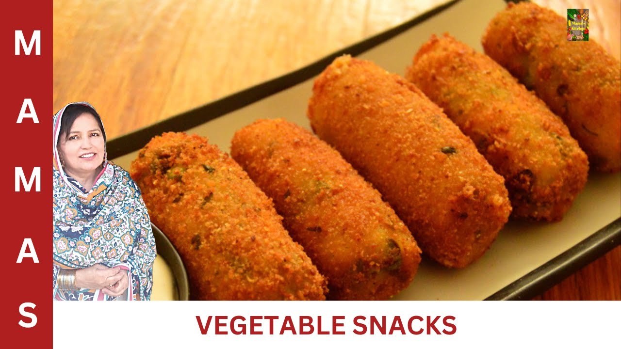 Vegetable Snacks Recipe By Mama's Kitchen - YouTube