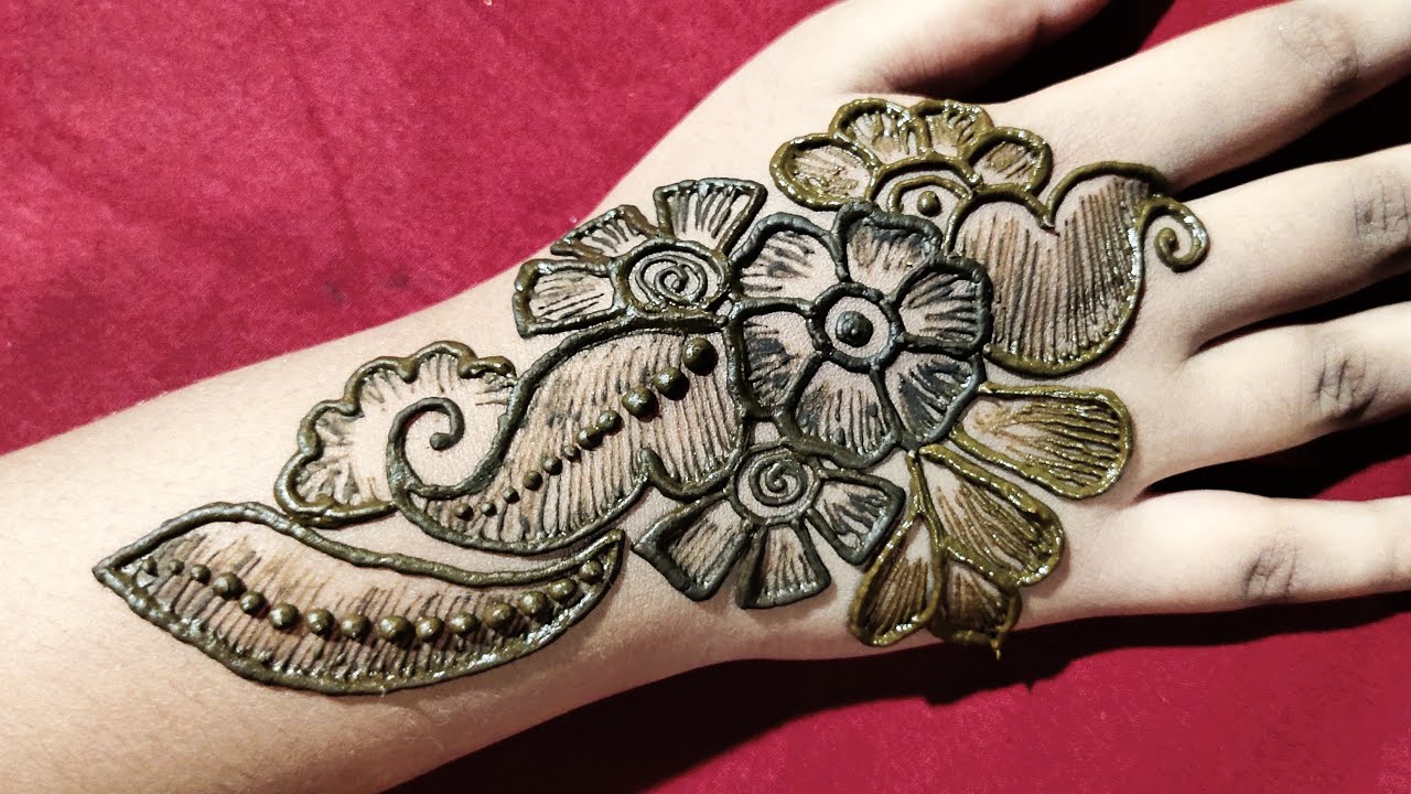 Beautiful Bengali Mehndi Design,RJ Henna,BD YoutubeSopna,Shab's ...