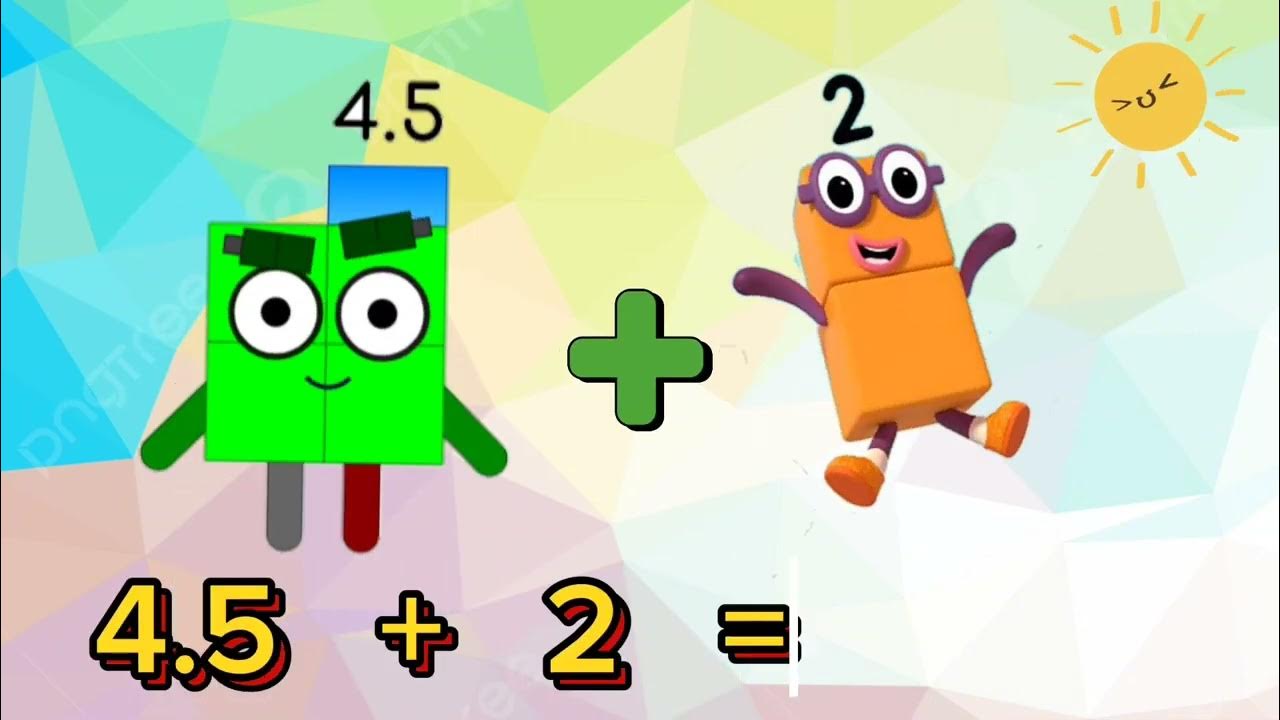 NUMBERBLOCKS ADDITION OF DECIMAL NUMBERS | LEARN TO COUNT | MATH FOR KIDS | learning city - YouTube