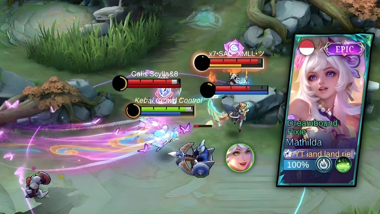 Epic Mathilda "Dreambound Pixie" Gameplay | Mobile Legends: Bang Bang ...