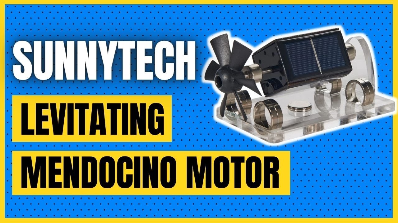 Sunnytech Solar Magnetic Levitation Model Levitating Mendocino Motor ...