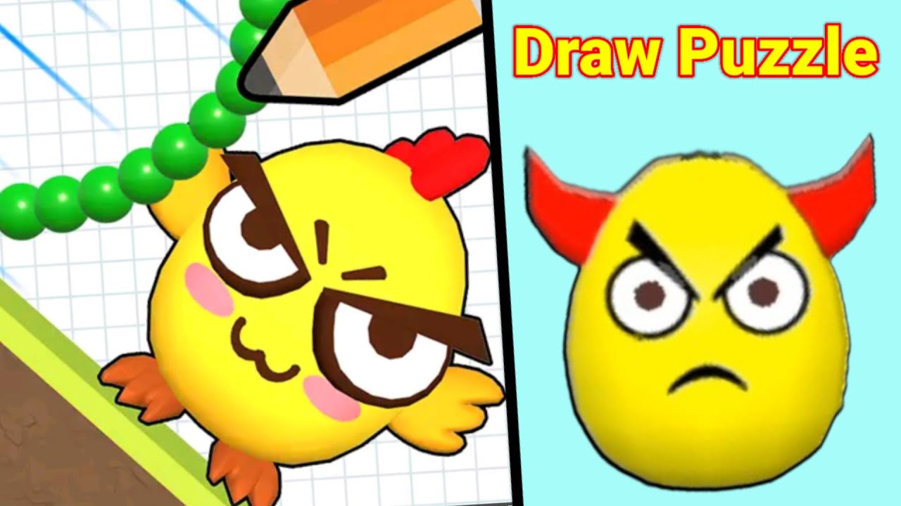 Draw to amash (Save the doge) 🆚 happy cubes 2048 Number cube Gameplay ...