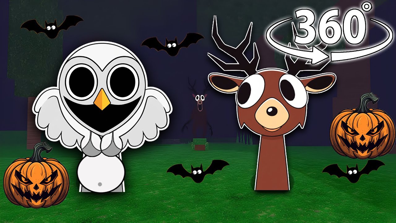 Scary Cartoon with Owl & Deer | 99 Nights in the Forest! - YouTube