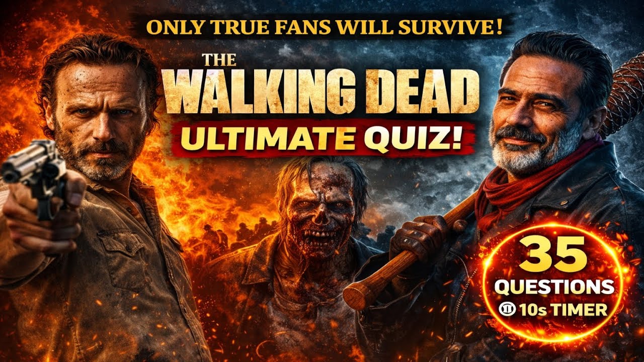 35 The Walking Dead Quiz 🧟‍♂️ |10-Second Challenge #quizchallenge # ...