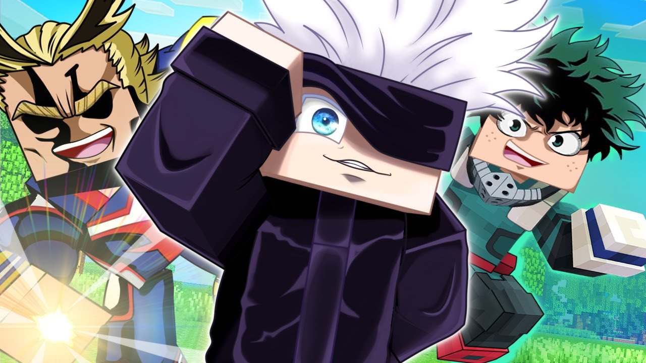 GOJO no MUNDO de BOKU NO HERO MINECRAFT ! - YouTube