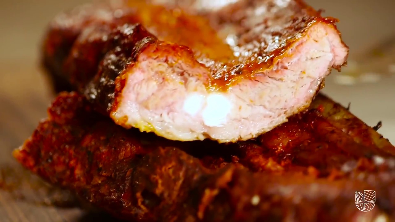 GRILL MASTER-03 Kansas Rib Tips - YouTube