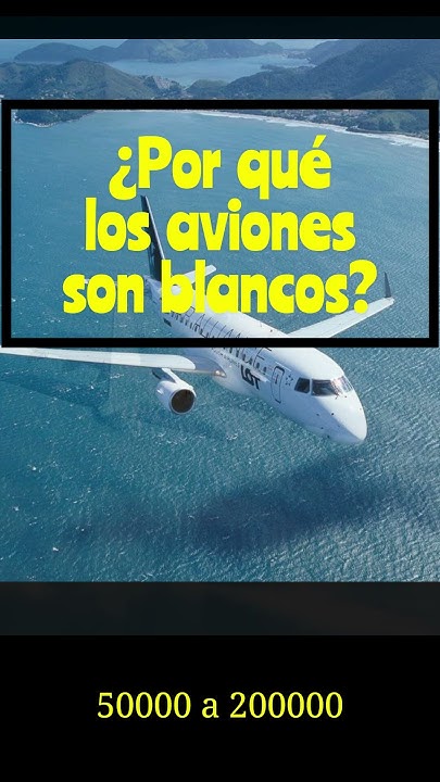 ¿Por qué los aviones son blancos? #Aviación #DatosCuriosos #ViajesSeguros #Ingeniería # ...