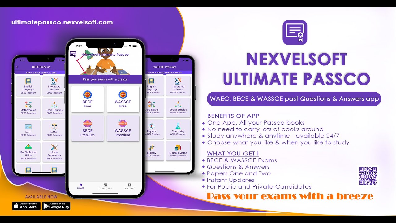 Nexvelsoft Ultimate Passco - WAEC: BECE & WASSCE Past Questions and ...