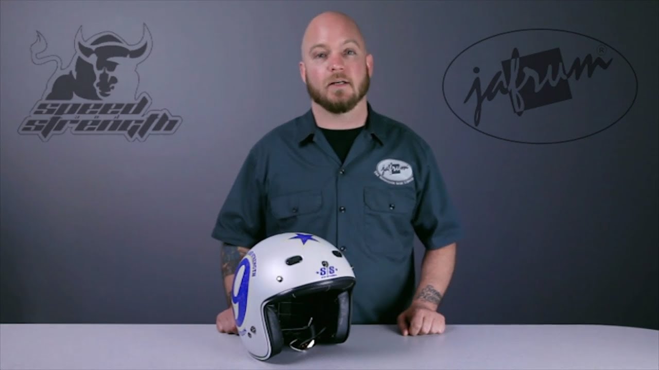 Speed and Strength SS600 Gary Nixon Replica Helmet Graphic Review at ...