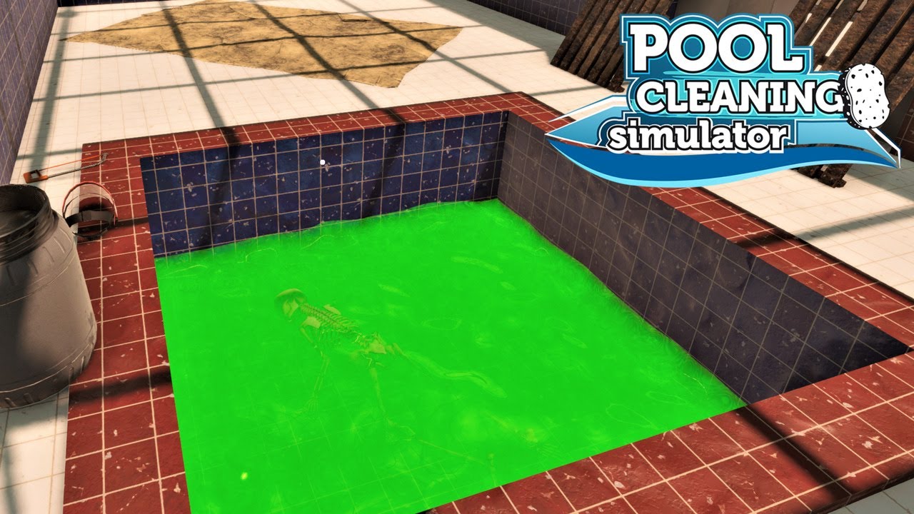 Pool Cleaning Simulator EP4 | I Found A Body In An Acid Pool...What Do ...