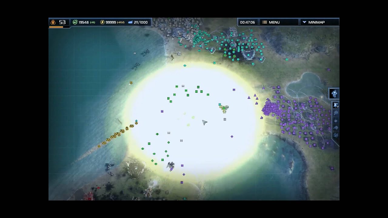 60 Nukes at once (Supreme Commander 2) - YouTube