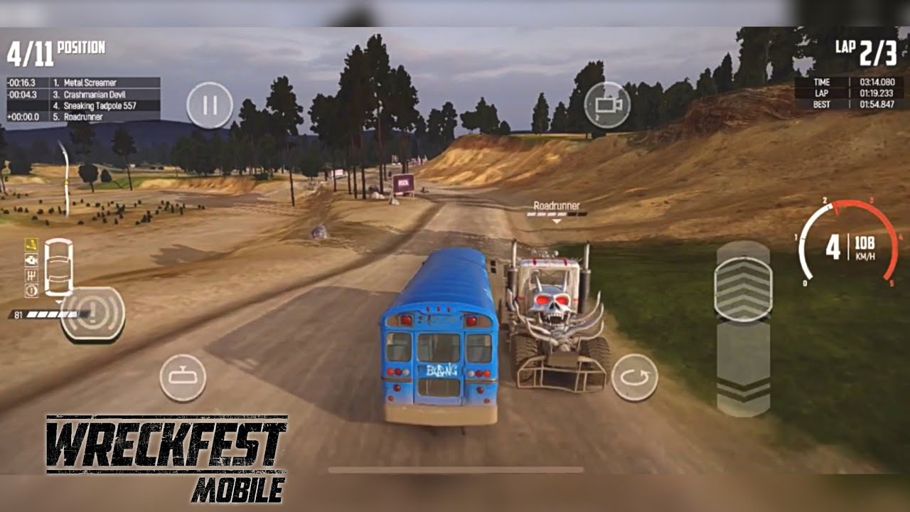 Wreckfest Mobile (Android & iOS) - Bus GamePlay against Cars, Trucks ...