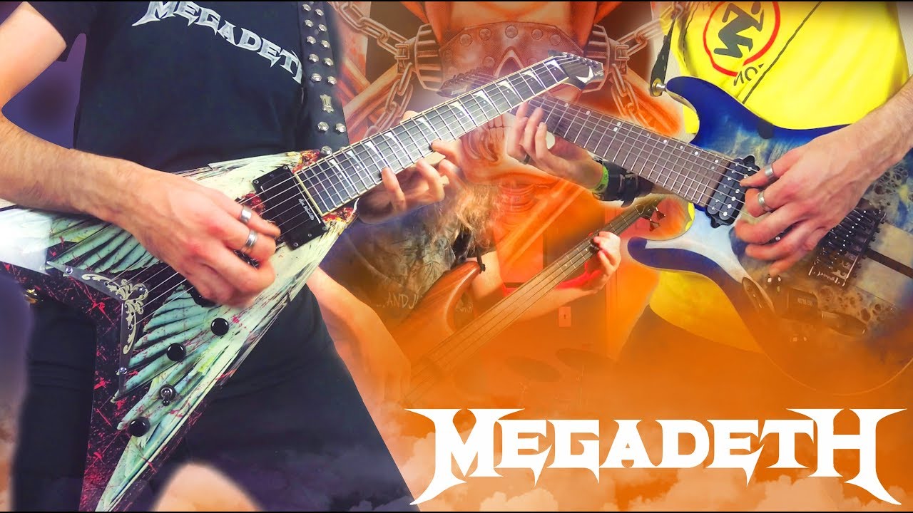 Megadeth - Rattlehead Full Instrumental Guitar & Bass Collaborative ...