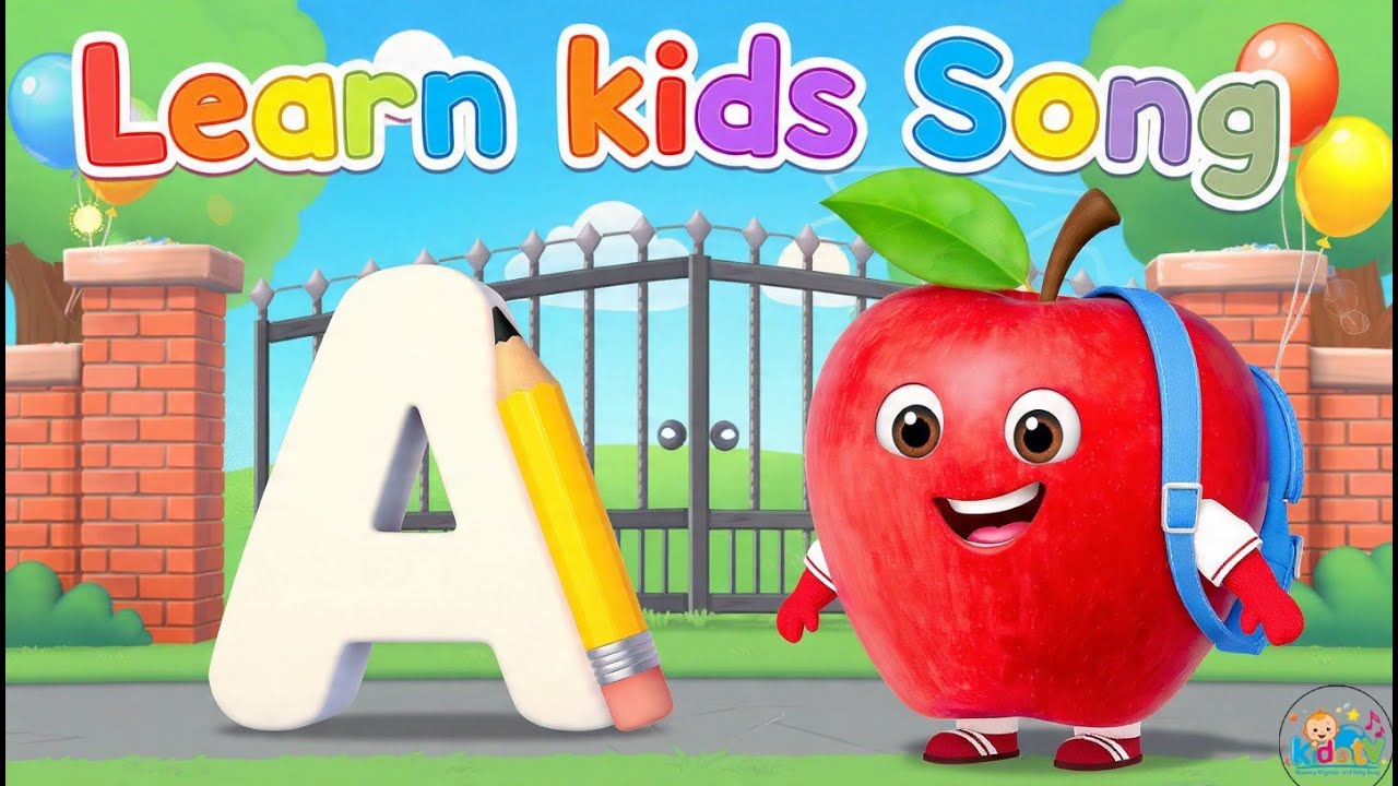 ABC Song Fun Alphabet Learning for Toddlers & Preschool Kids ABC Song ...