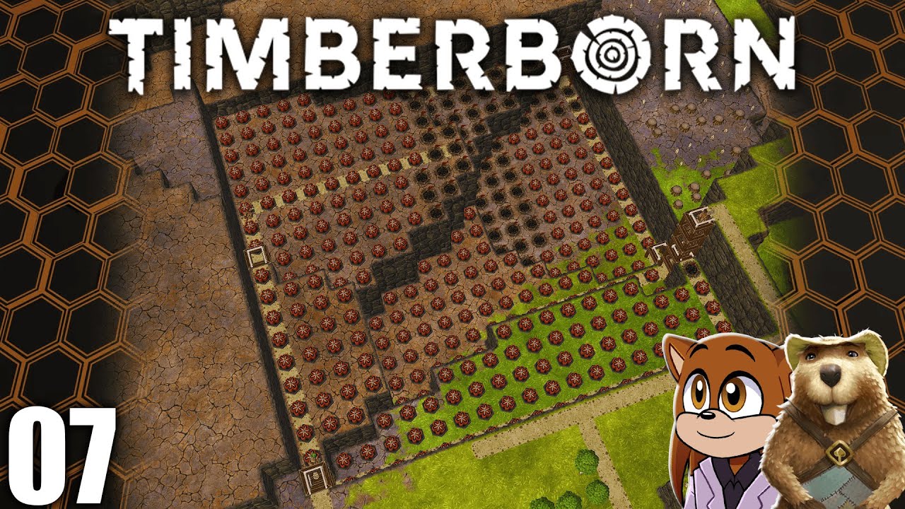 Timberborn Terraces - The Round Dynamite Goes In The Square Hole - YouTube