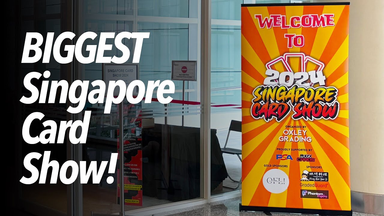I visited the BIGGEST Singapore Card Show - YouTube