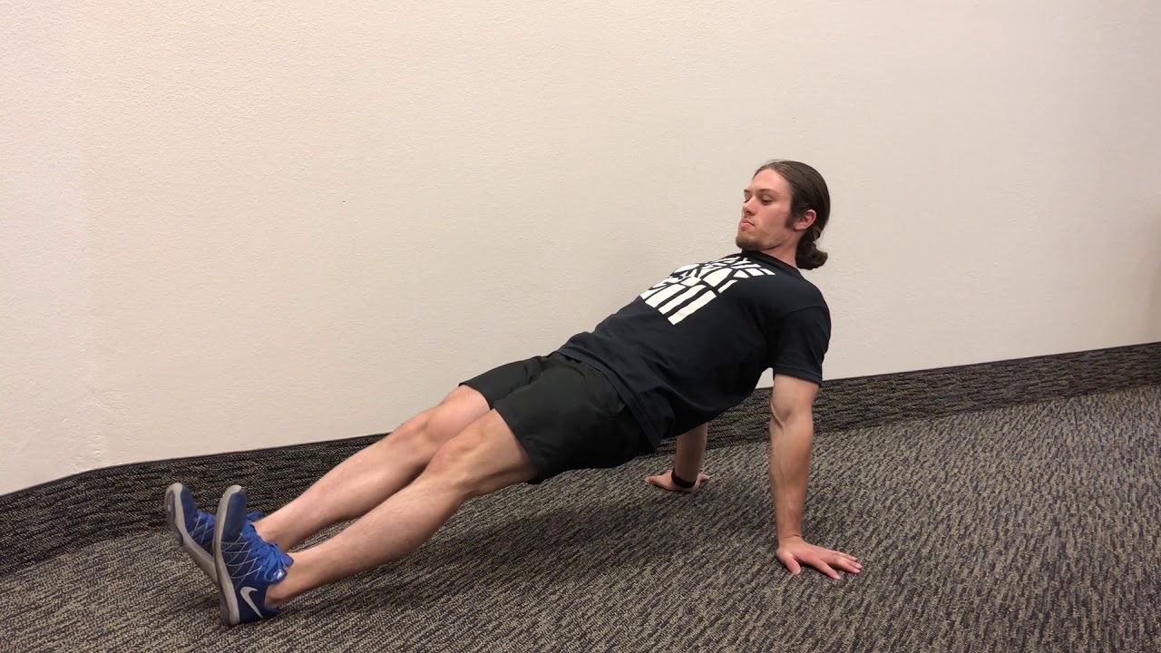 Reverse marching plank - YouTube