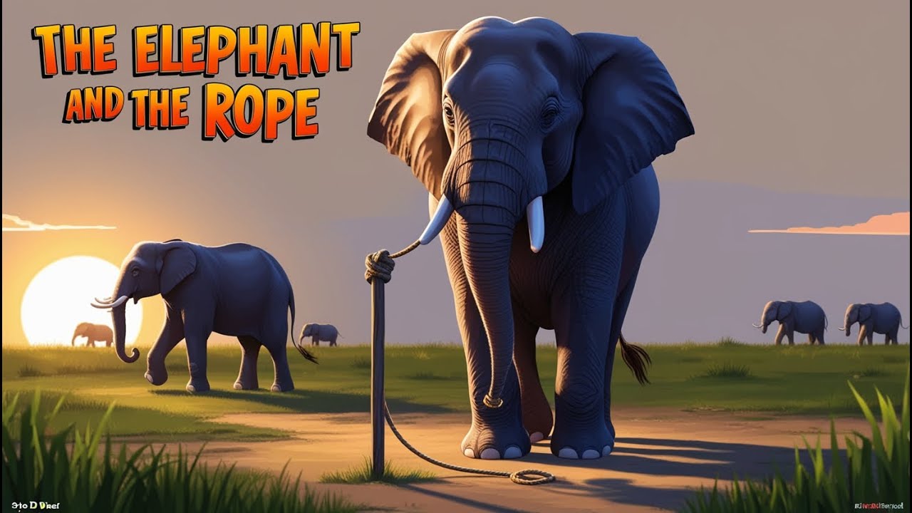 The Elephant and the Rope: A Life-Changing Lesson#MotivationalStory # ...