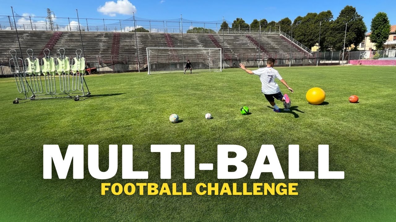 MULTI-BALL FOOTBALL CHALLENGE - YouTube