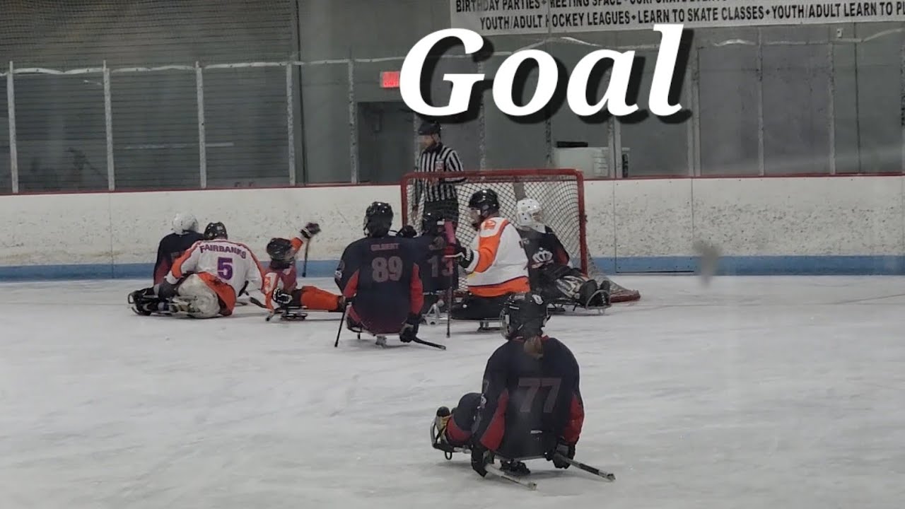 My 1st SESHL SC Adult Sled Hockey League Divisional Championship Title ...