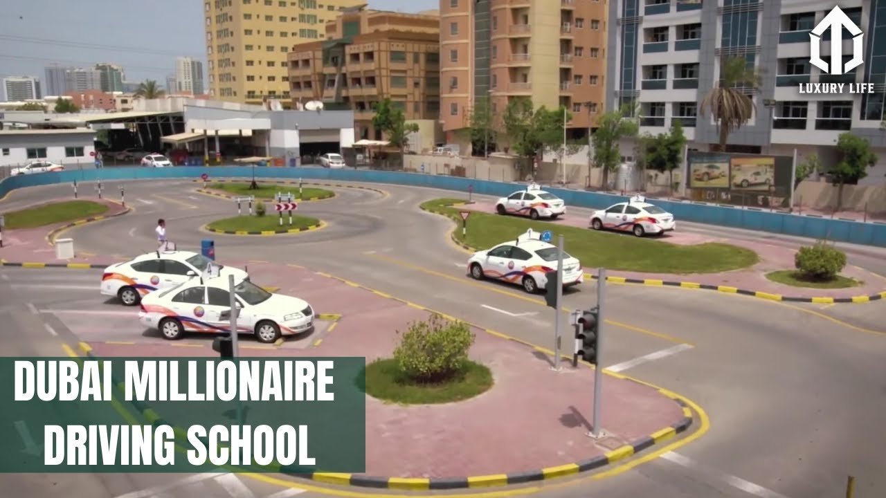 Dubai’s Millionaire VIP Driving School - YouTube
