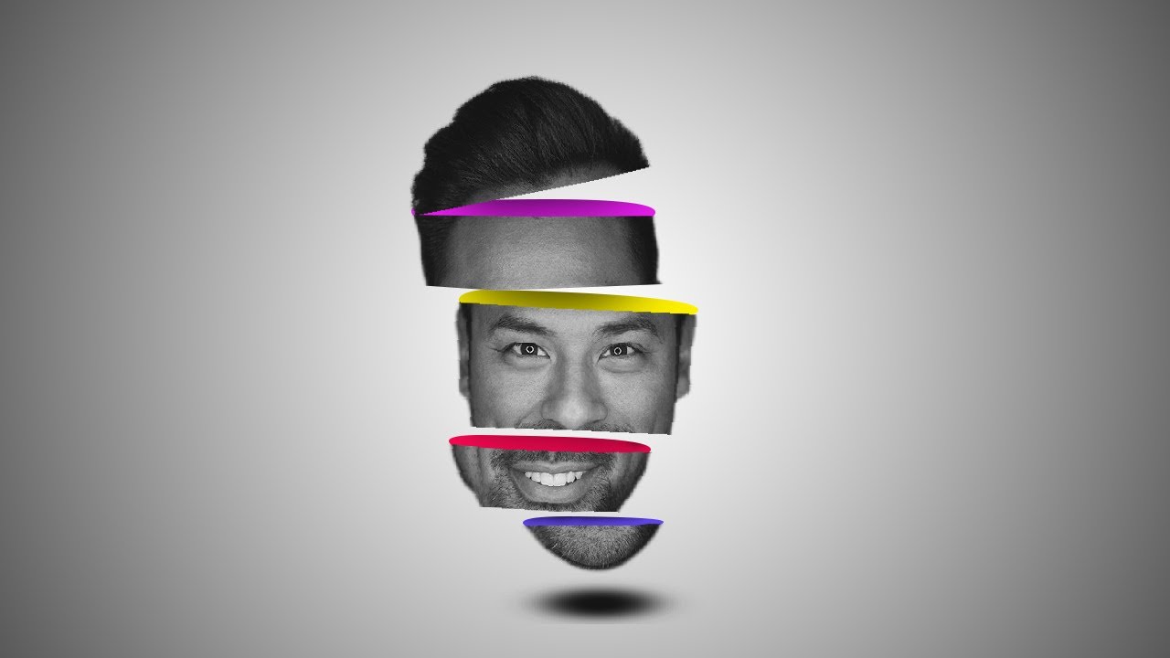 Face Sliced Effect Photoshop | Photoshop Tutorial - YouTube