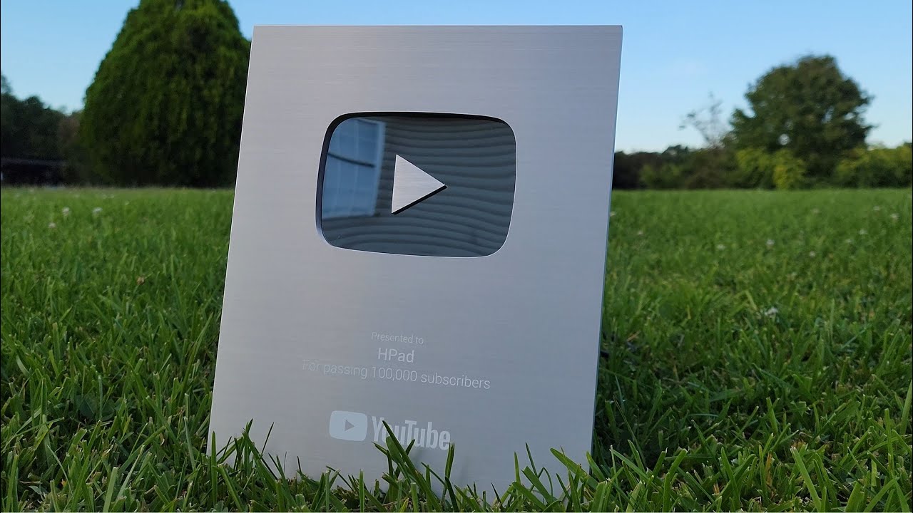Silver Play Button Unboxing - YouTube