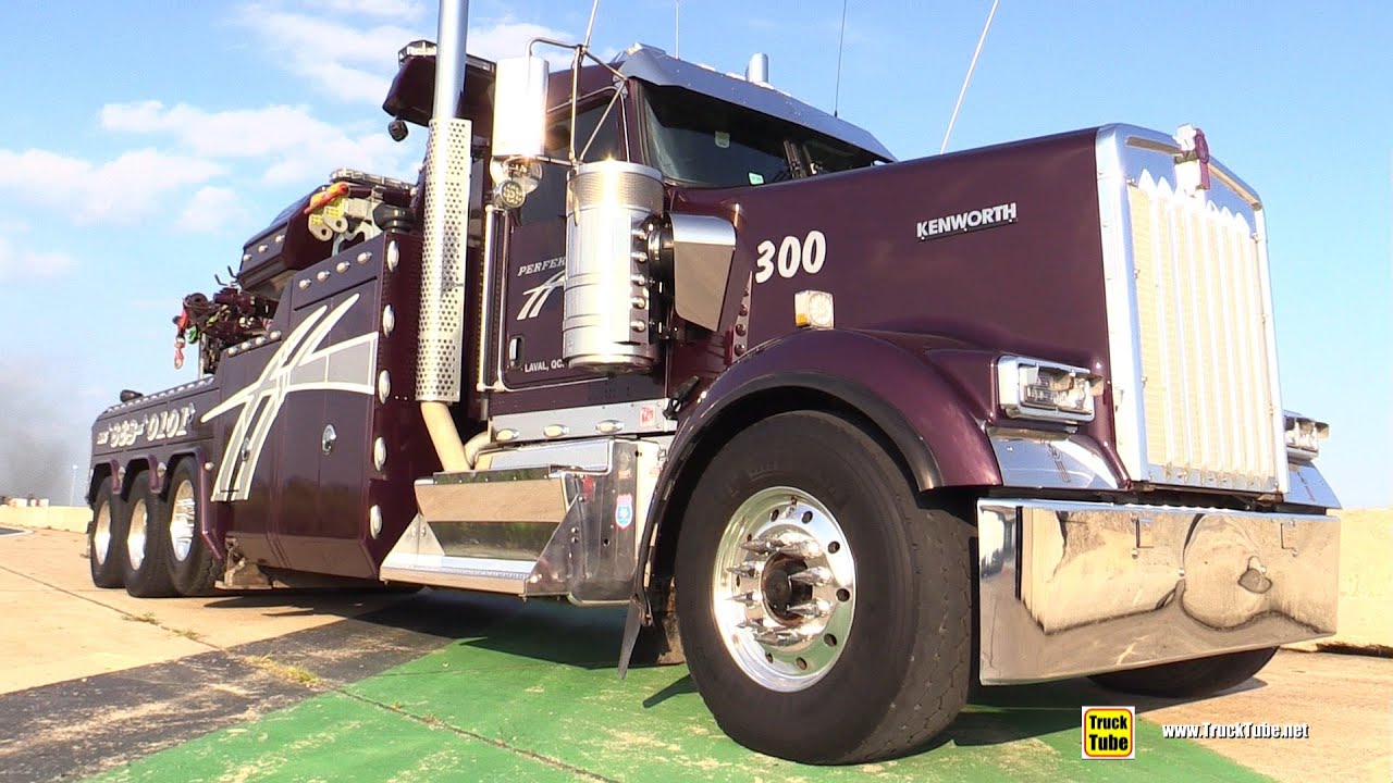 Kenworth W900 Heavy Tow Truck by Perfek Tow - Exterior Walkaround - YouTube