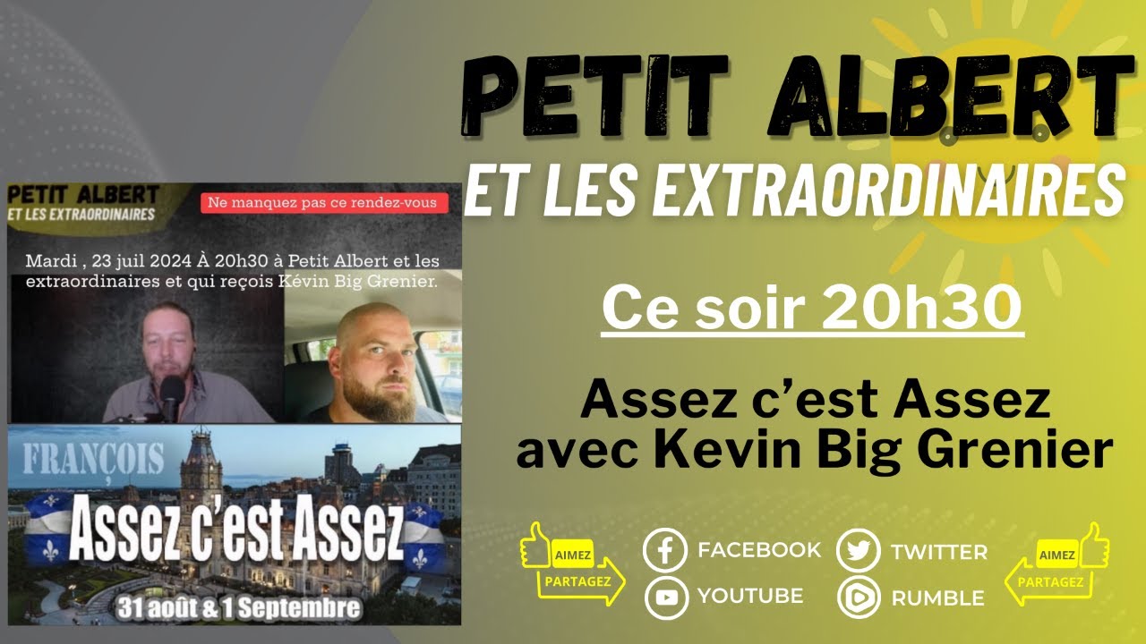 Petit Albert et les extraordinaires Saison estivale Épisode #7 avec ...