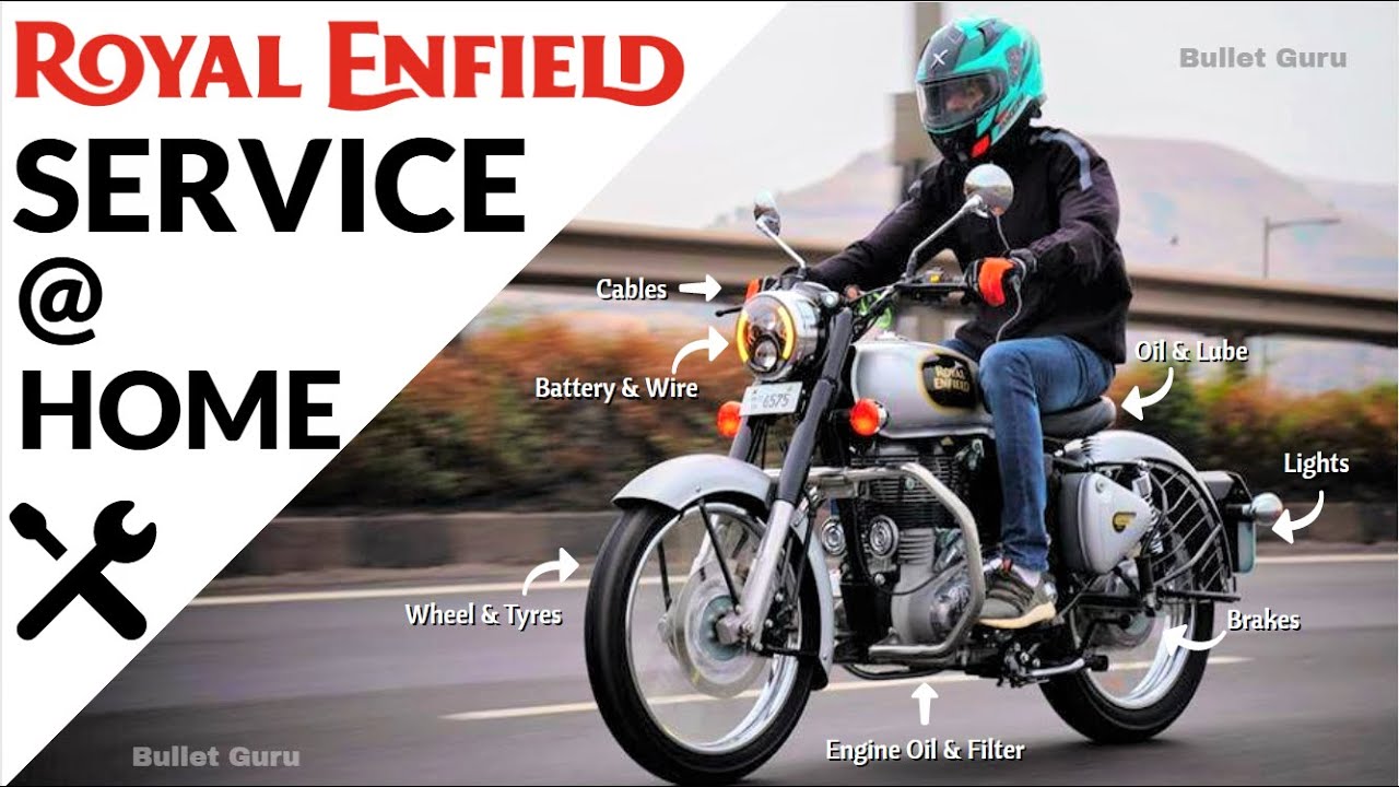 Royal Enfield Complete Service at Home | All Service Point Covered ...