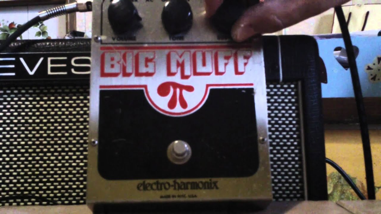 Electro Harmonix Big Muff 3 1977 - YouTube