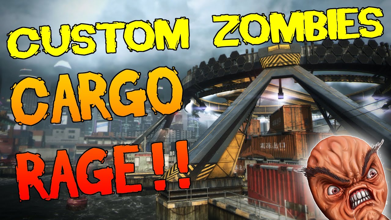 Rage!!! On Cargo Custom Zombies | World At War Zombies WAW - YouTube
