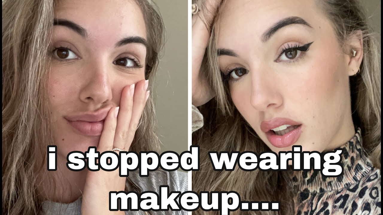 why I don't wear makeup anymore ~a conversation~ - YouTube