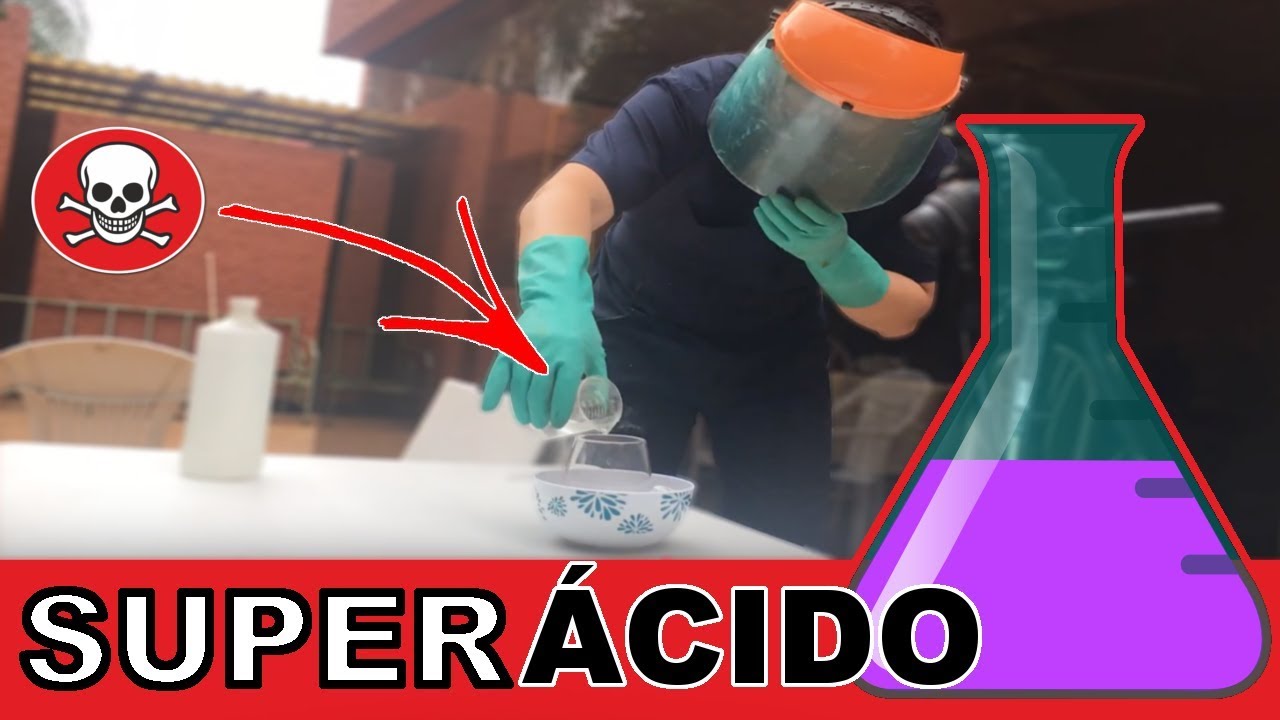 Como se hace un SUPER ÁCIDO | Como se hace la solución PIRAÑA ...