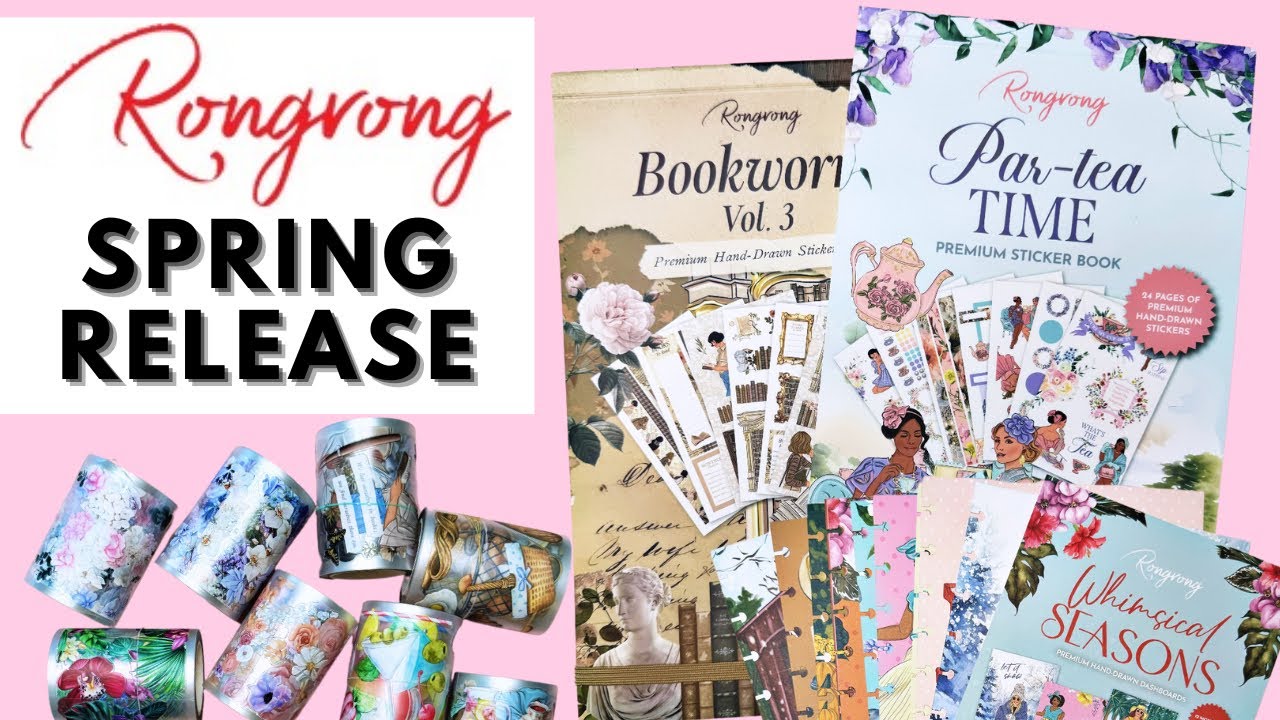 UNBOXING | NEW SPRING RELEASE FROM RONGRONG @rongrongdevoeillustration ...