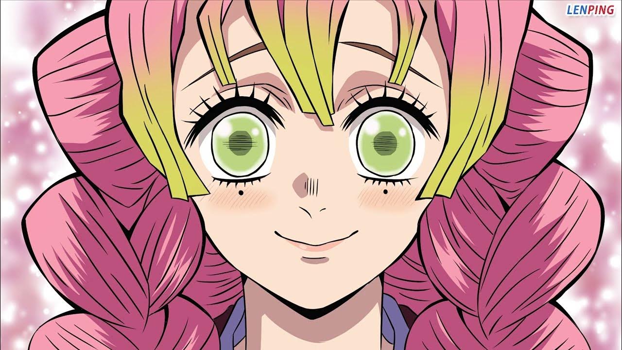 『귀멸의 칼날3기』 도공마을편 칸로지 미츠리 그리기 - YouTube