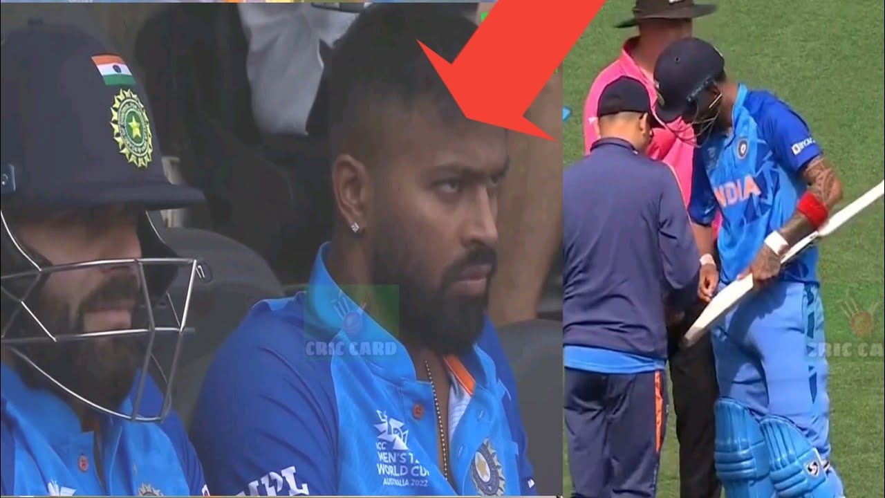 Hardik Pandya angry reaction When umpire not happy with KL Rahul for ...